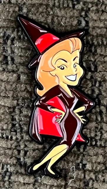BEWITCHED TV SERIES Elizabeth Montgomery Witch Lapel Pin $19.95 - PicClick CA